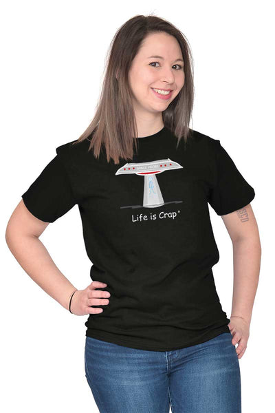 Space Probe Funny T-Shirt | Life Is Crap